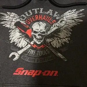 Choko Authentics | Shirts | Snapon Outlaw Overhauls Skull Hoodie Choko ...